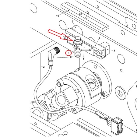 Jungheinrich Forklift 51046590 Sensör