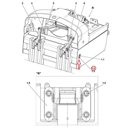 Jungheinrich Forklift 51024714 Axle